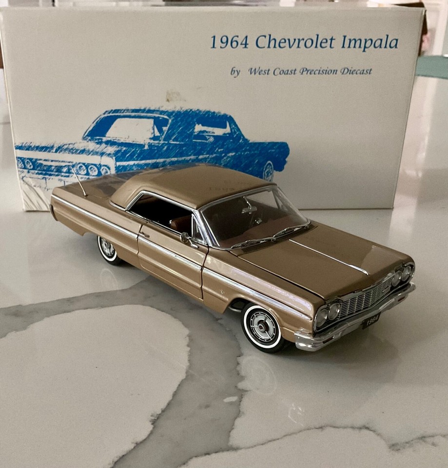 West Coast Precision 1:24 LE 1964 Chevrolet Impala SS Hard Top in Almond Fawn | eBay