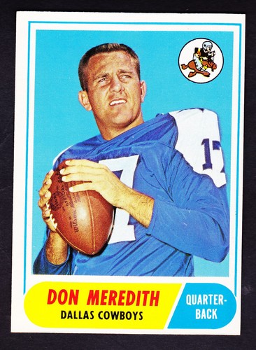 1968 TOPPS #25 DON MEREDITH COWBOYS | eBay