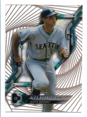 Alex Rodriguez 2018 Topps High Tek Pattern 4 Galactic Wave #HT-ARO ...