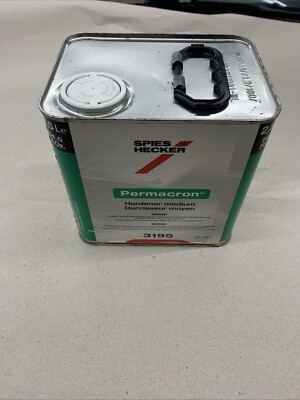 Spies Hecker 3195 Industrial Permacron Medium Hardener 84.5 Oz #0594 | eBay