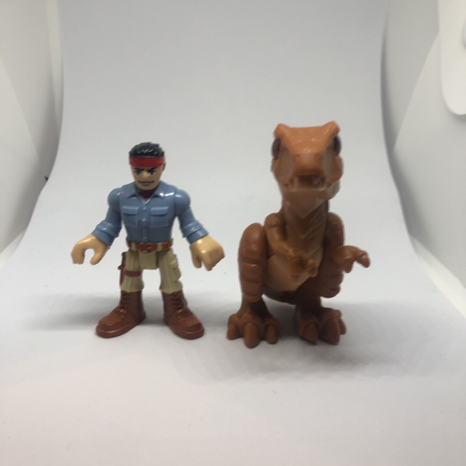 Imaginext Fisher Price Jurassic Park Doctor Alan Grant Mini T Rex ...