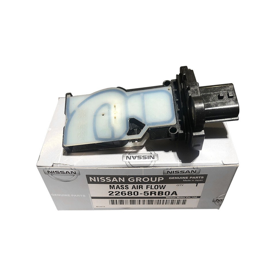 NEW Genuine OEM Nissan Infiniti 22680-5RB0A Mass Air Flow Sensor MAF US ...