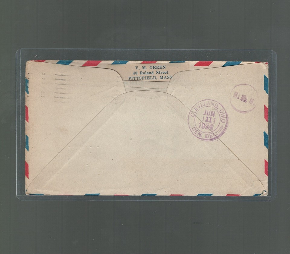 US First Flight Cover American Airlines Syracuse New York to Cleveland ...