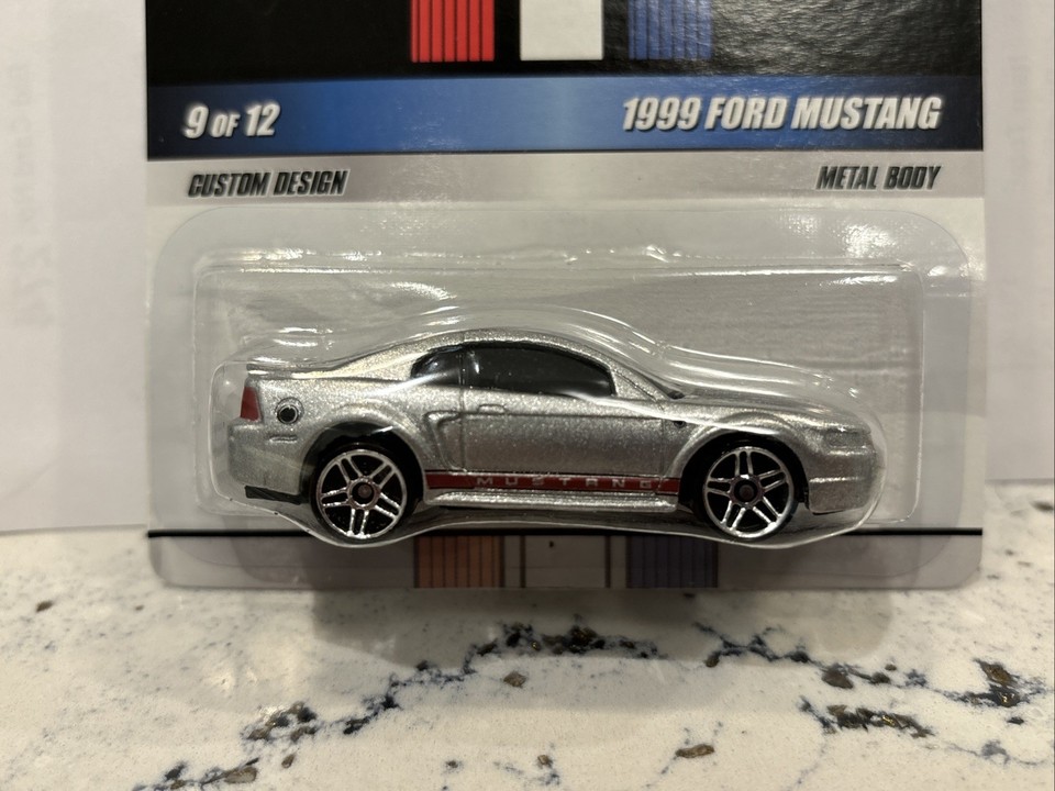2009 Hot Wheels Mustang Mania Silver 1999 Ford Mustang GT RARE | eBay