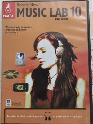 VINTAGE ROXIO RECORD NOW MUSIC LAB 10 PREMIER PROGRAM-IPOD-IPAD-PHONE ...