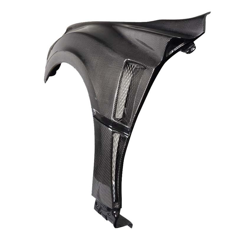 Real Carbon Fiber Front Side Fender Panel for Subaru WRX STI Saloon ...