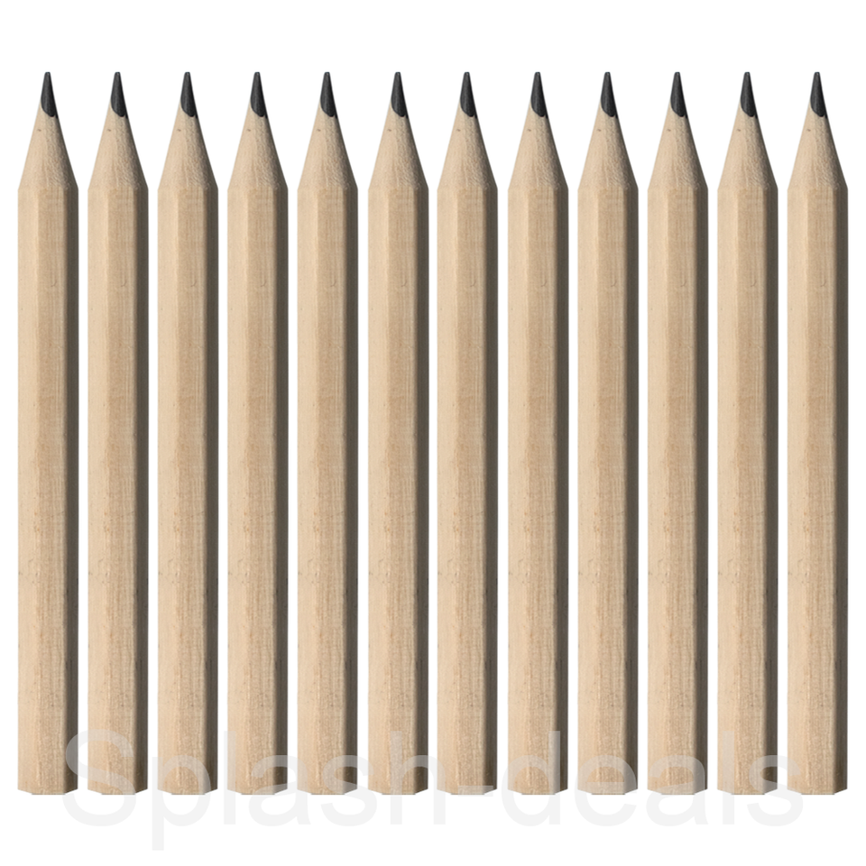 Small Mini Pencils HB Half Length - Golf Games Wooden - Short Small ...