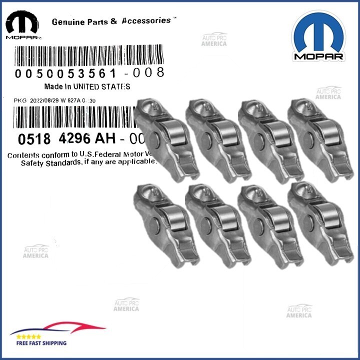 (8) OEM MOPAR 11-2020 JEEP DODGE CHRYSLER 3.6L PENTASTAR ROCKER ARMS ...