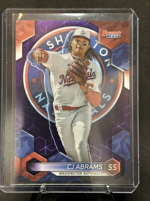 2023 Bowman's Best #41 C.J. Abrams Purple /250 Washington Nationals | eBay