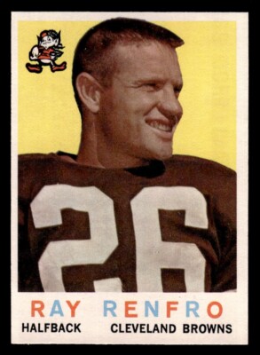 1959 Topps Football #37 Ray Renfro NM *e2 | eBay