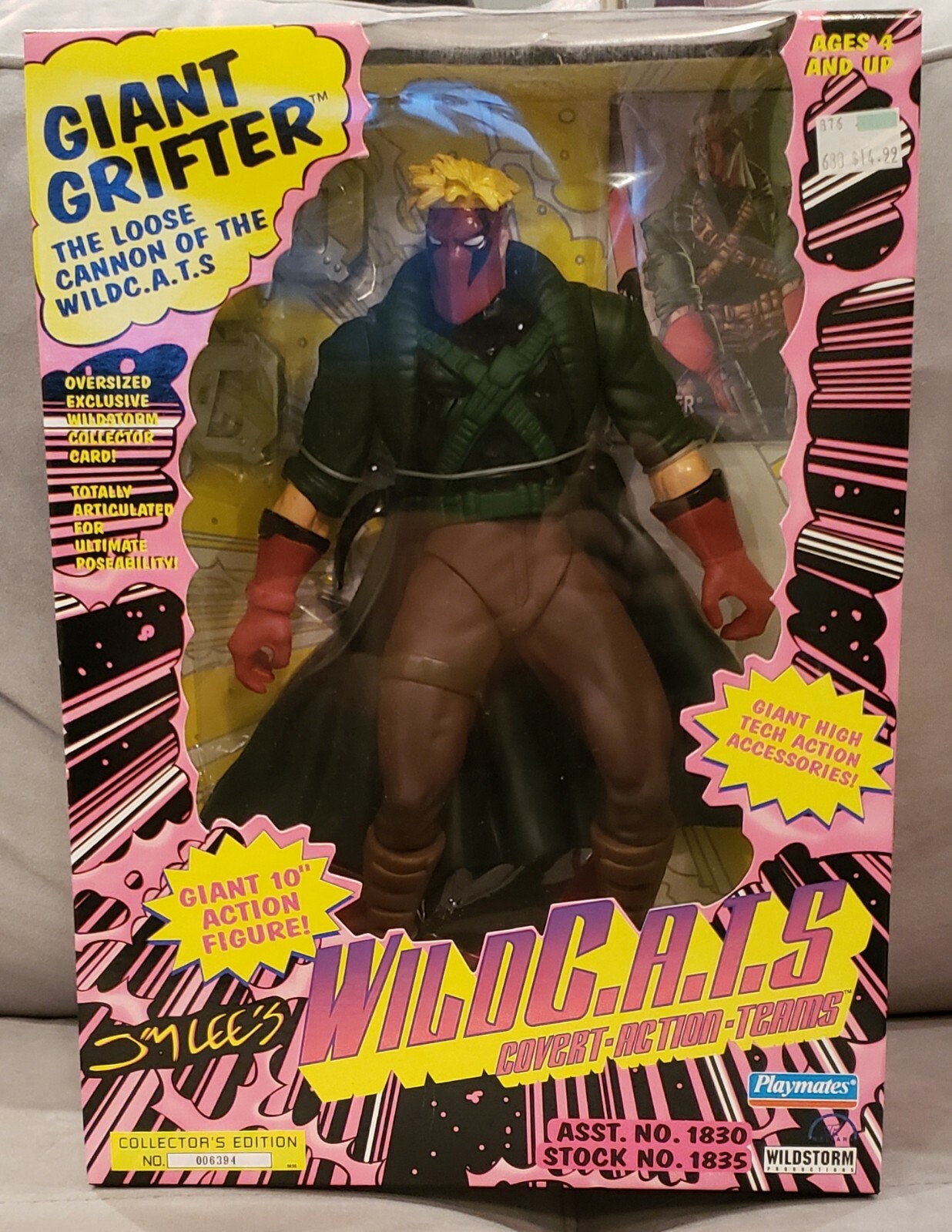 Wildcats Giant Grifter Action Figure | eBay