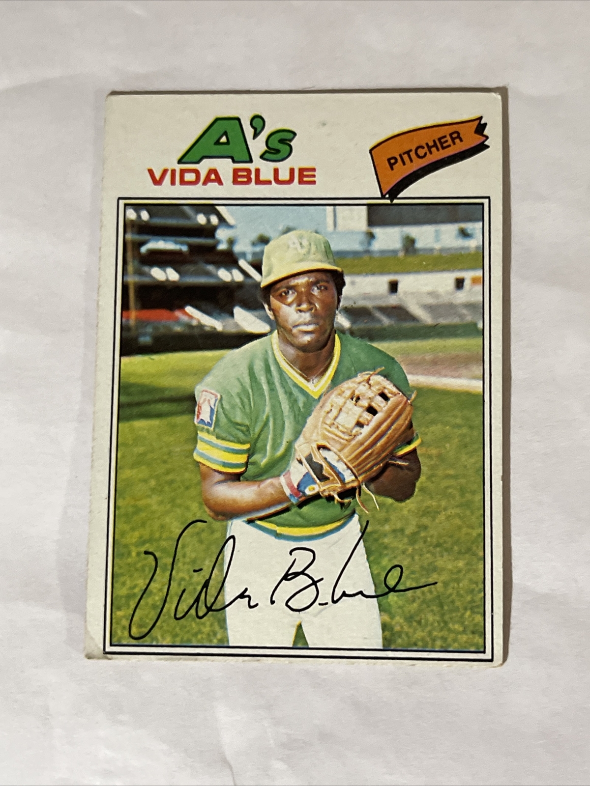 1977 Topps - #230 Vida Blue | eBay