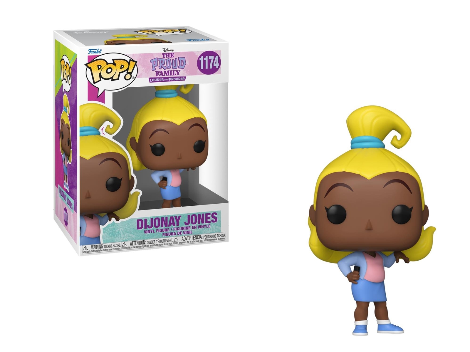 Walt Disney The Proud Family TV Series Dijonay Jones POP! Figure #1174 ...