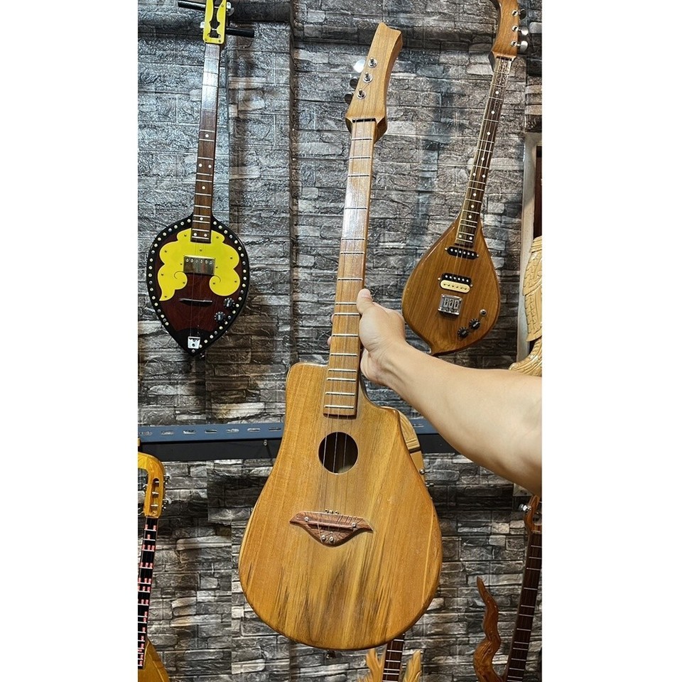 Phin Acoustic Guitar Isan Traditional Musical Instrument Handmade Harp ...