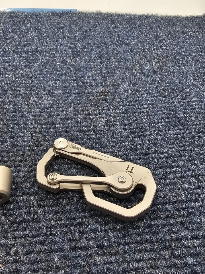 KeyUnity Ku00 Titanium Carabiner Keychain Tool Multitool | eBay