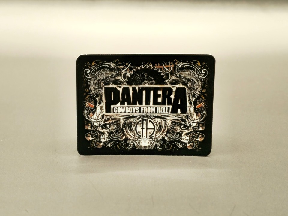 Pantera Stickers Dimebag Darrell Decals Heavy Thrash Metal Band Cowboy ...