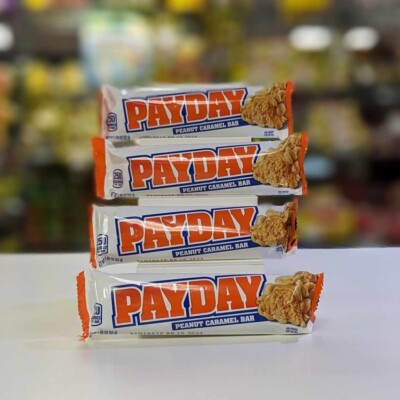 Payday Bar from Hershey's 52g x 4 Bars USA Import | eBay UK