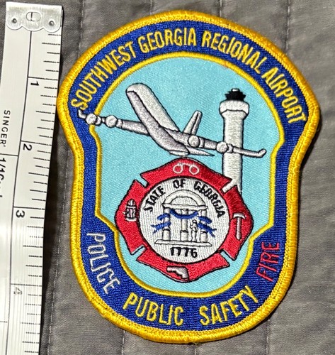 Southwest Georgia GA Regional Airport Police Fire Public Safety Patch ...