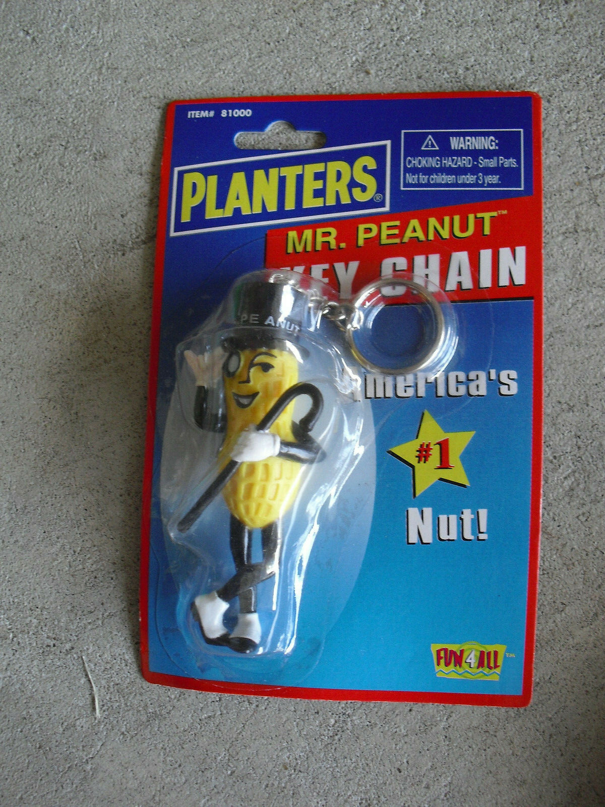 Fun4All Bendy Vinyl Planters Mr Peanut Key Chain NIP | eBay