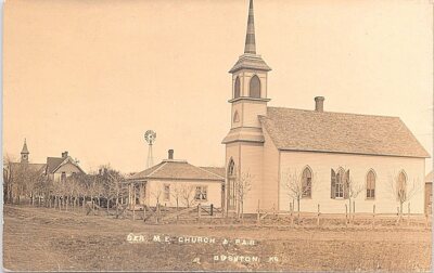 RPPC Bushton Kansas Town Scene early 1900s | eBay