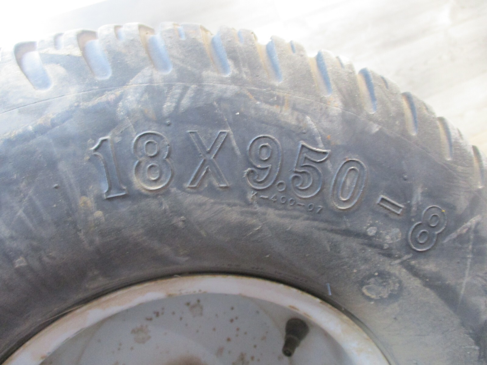 2001 01 Suzuki Quadmaster 500 F 500f Four Wheeler 4x4 Wheel Tire 18x9.5 ...