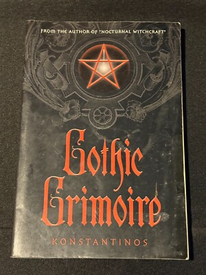 Gothic Grimoire Konstantinos 2002 Vintage Paperback Book 9780738702551| eBay