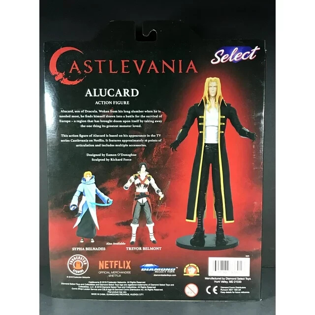 DIAMOND SELECT Castlevania Alucard figure 18cm New | eBay