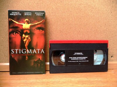 STIGMATA (VHS 2000) FULL LENGTH DEMO, Patricia Arquette, Gabriel Byrne ...