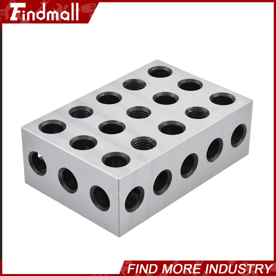 2 Matched Pair 2-4-6 Blocks 23 Holes .0002" Machinist Precision 246 Jig ...