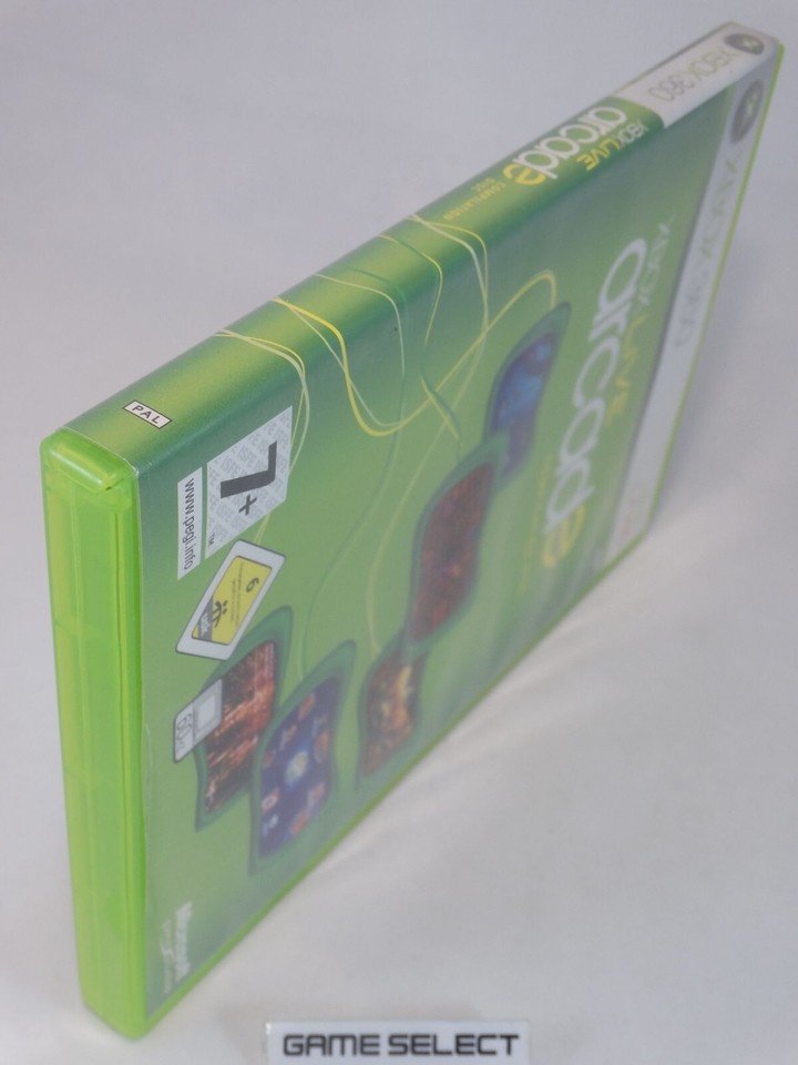 Xbox Live Arcade Compilation Disc 360 Pac-Man One Luxor 2 Boom - Rocket ...