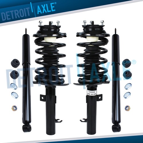 Front Struts w/ Coil Spring Rear Shock Absorbers Kit for 2006 2007 Ford ...