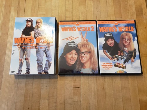 Wayne's World 1 & 2 Slipcase Edition Mike Myers Dana Carvey Box Set LOT ...