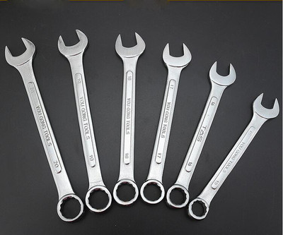 1Pcs Metric Combination Combo Spanner Ring Open Ended Wrench 8-36mm ...