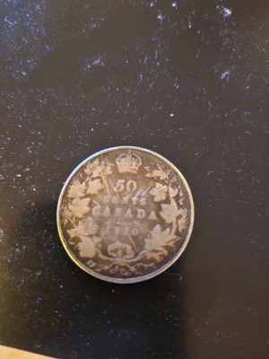 1910 - Silver - Canadian half dollar - Canada 50 cents | eBay