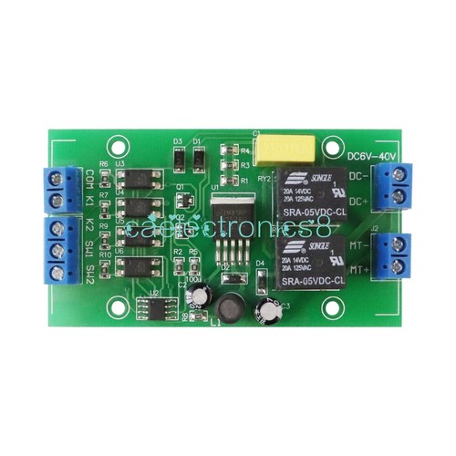 20A Limit DC Motor Controller 5V 12V 24V Driver Module CW CCW ...