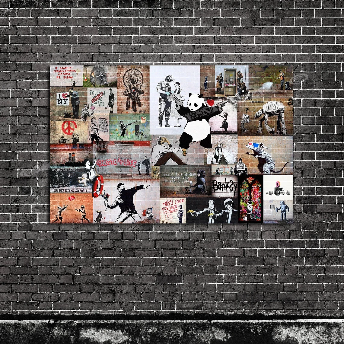 Banksy Graffiti Art Gallery