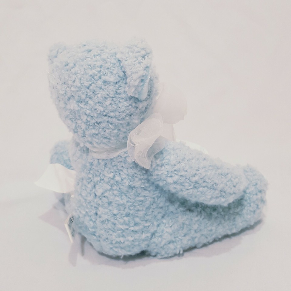 Teddy Bear with Jewelry or Trinket Gift Box Empty Plush Blue Baby 6" | eBay