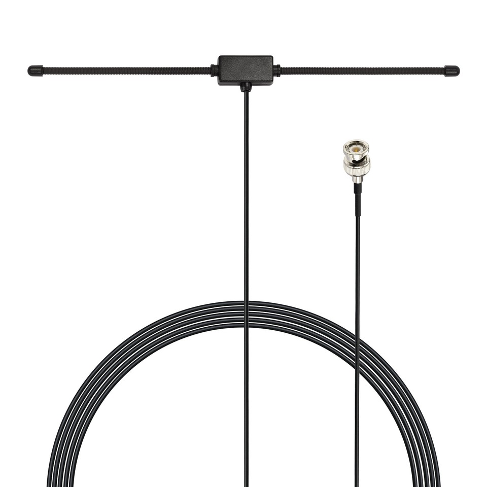 Radio Scanner Antenna 20-1300MHz Adhesive Mount BNC Male Dipole Ham ...