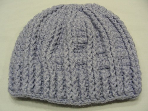 LIGHT PURPLE - HANDMADE - ACRYLIC - ONE SIZE STOCKING CAP BEANIE HAT ...