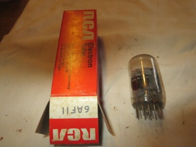 6AF11 GE Tube Tested & WORKING with RCA Box | eBay