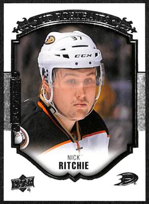 2015 Upper Deck Portraits Nick Ritchie #P-70 Anaheim Ducks | eBay