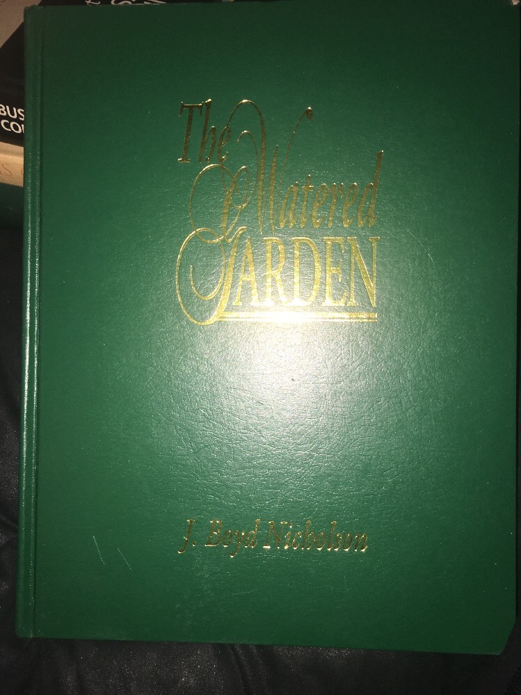 Watered Garden by J. Boyd Nicholson (1994, Hardcover) for sale online ...