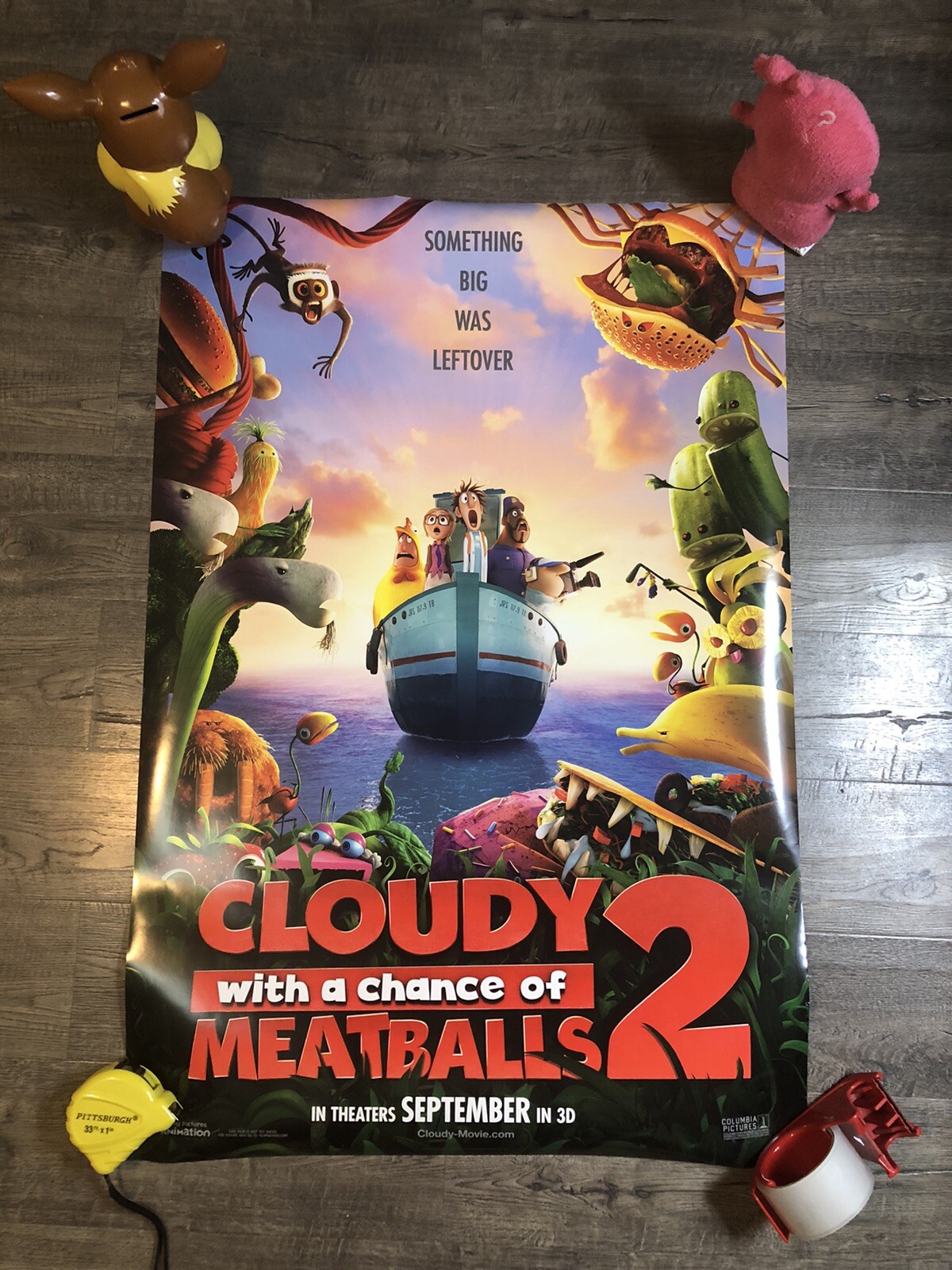 Cloudy With A Chance Of Meatballs 2 Movie Cover