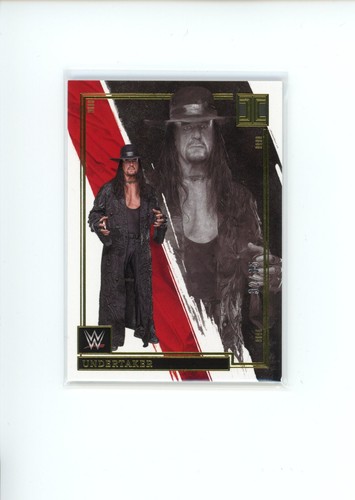 2022 Panini Impeccable Undertaker #21 Gold Foil Parallel 32/35 Legend ...