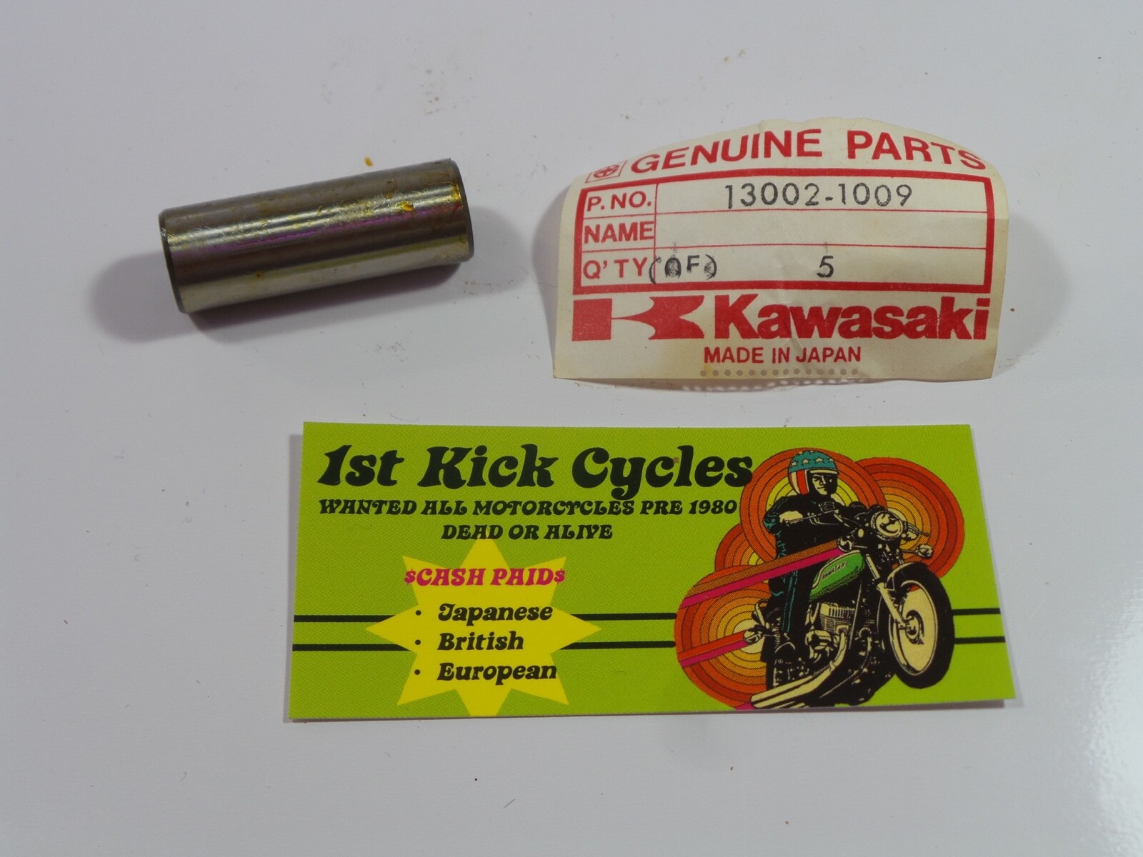 NOS KAWASAKI KX80 KDX80 KX KDX 80 PISTON PIN 13002-1009 1981-83 OEM | eBay