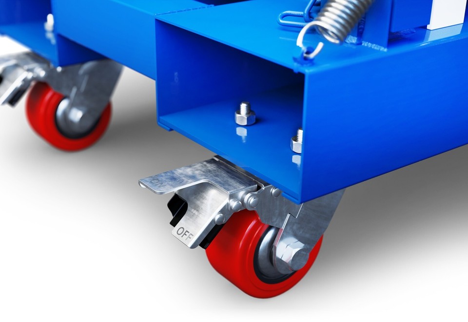 Self dumping forklift hopper/tipping skip MK287, 10 cu ft, dumpster ...