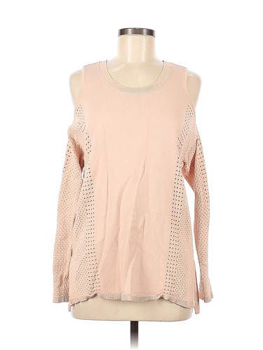 Bar III Women Pink Long Sleeve Top M | eBay