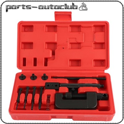 13Pcs Universal Chain Cutter Breaker Rivet Tool Set Bike Motorcycle Cam ...
