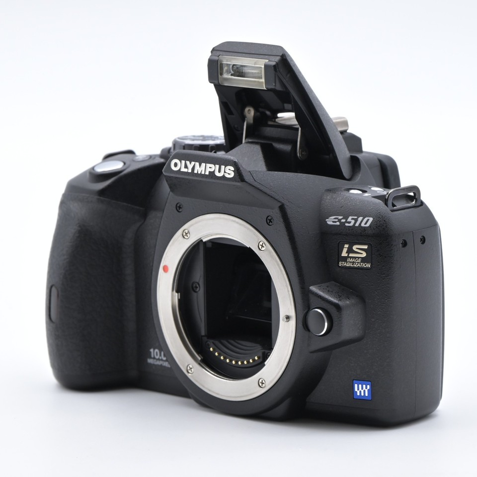 Olympus E-510 IS 10MP Digital SLR Camera Body Four-Thirds Mount [Exc ...