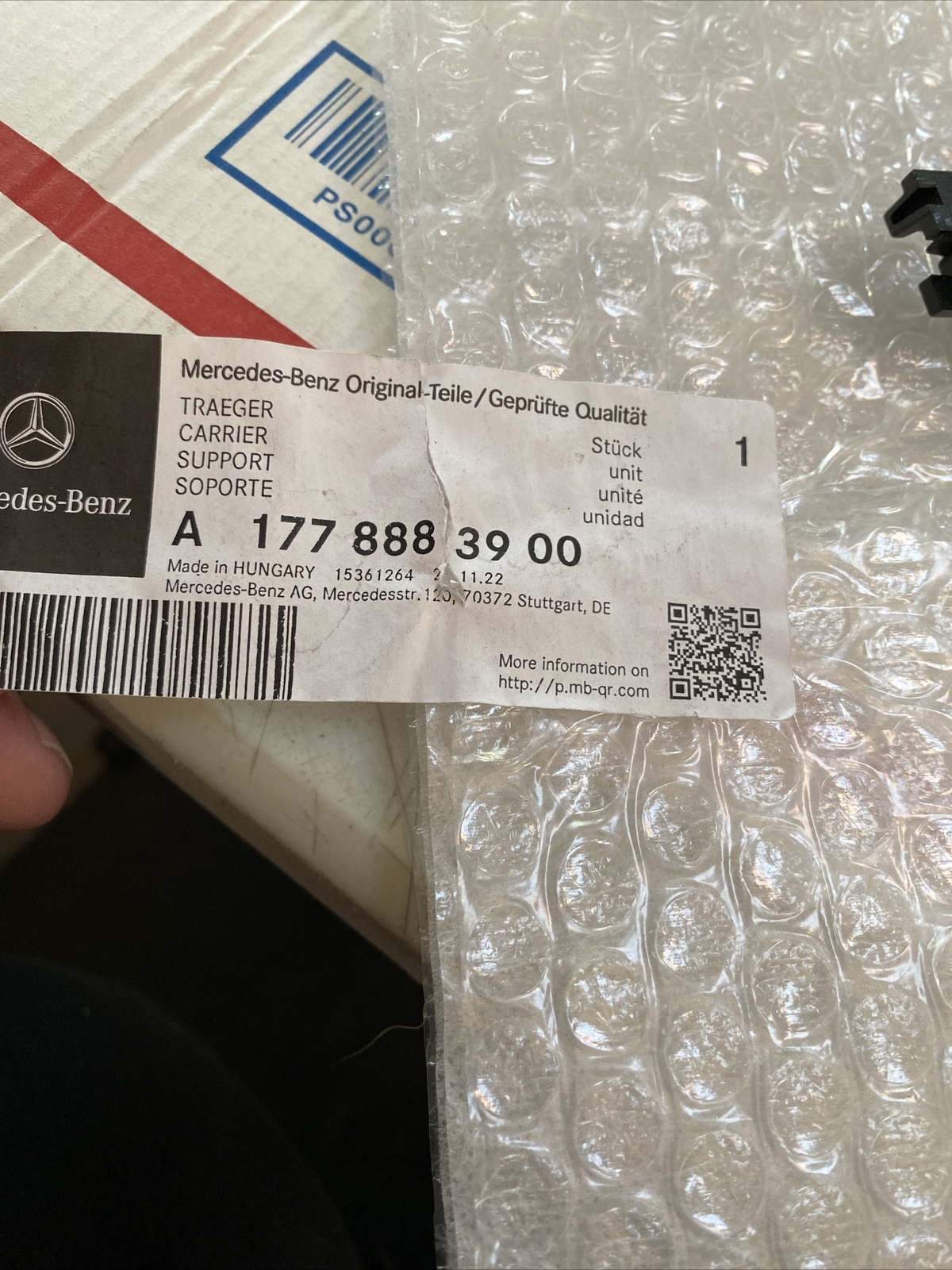 NEW MB A W177 LEFT LOWER RADIATPR GRILLE PART TRIM A1778883900 ORIGINAL ...